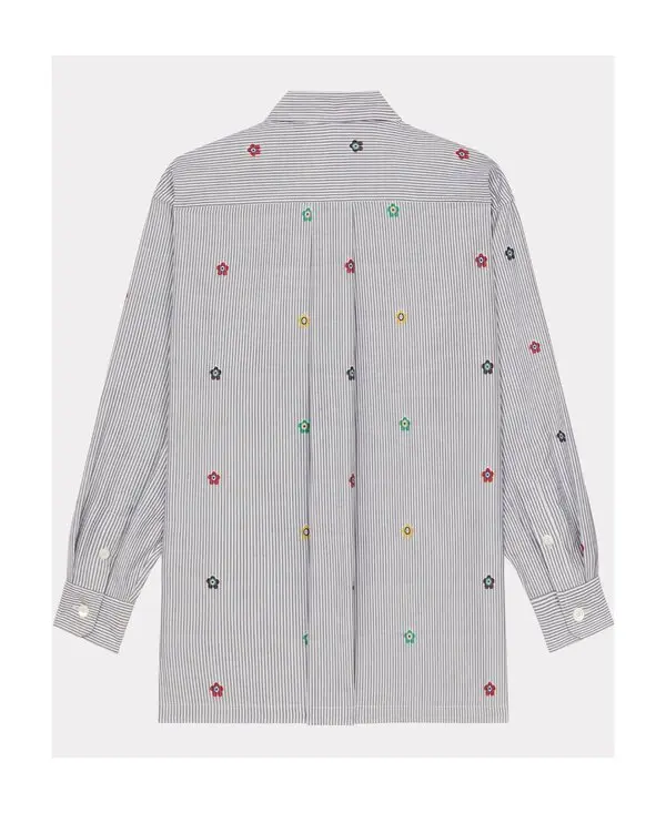 Kenzo Target Oversized Striped Shirt