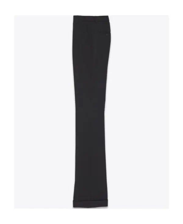 Saint Laurent Loose-fit Flared Trousers
