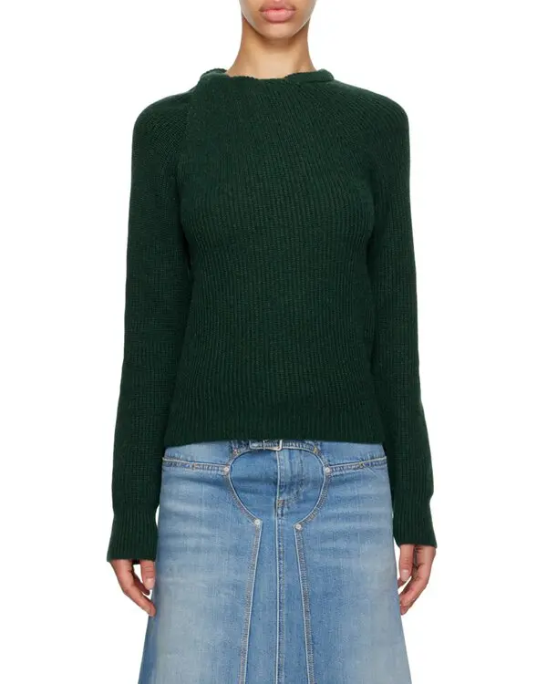 Stella McCartney Twist Detailed Knitted Jumper