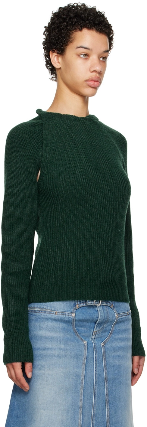 Stella McCartney Twist Detailed Knitted Jumper