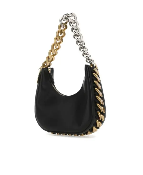 Stella McCartney Frayme Zipped Mini Shoulder Bag