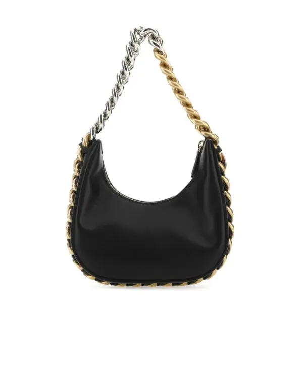 Stella McCartney Frayme Zipped Mini Shoulder Bag