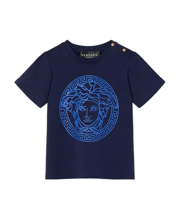 Versace Medusa-print Cotton T-shirt