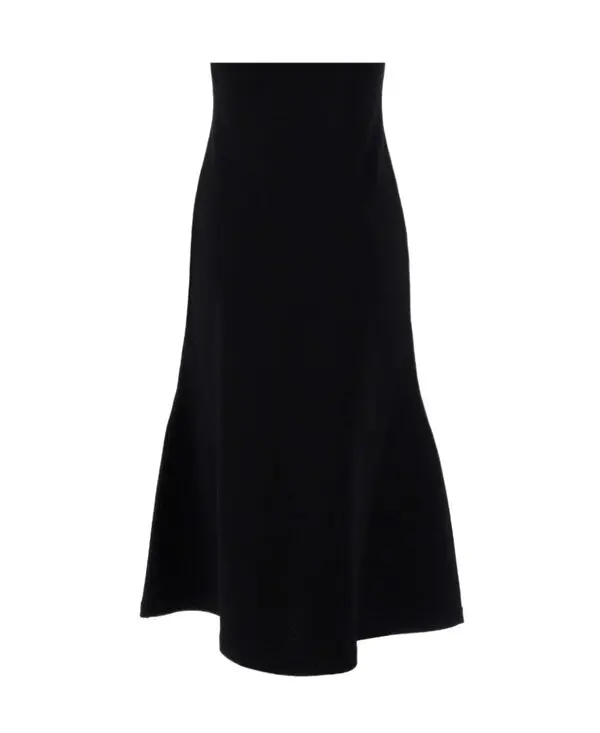 Stella McCartney Square-neck Flared Midi Dress