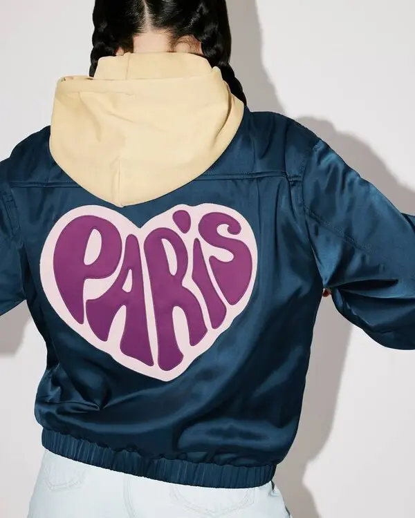 Kenzo Heart Patch Zip-up Jacket