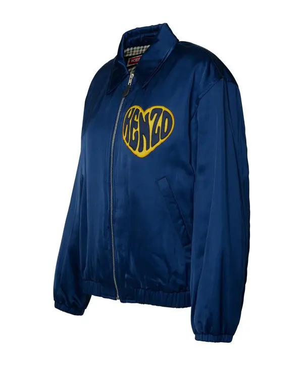 Kenzo Heart Patch Zip-up Jacket