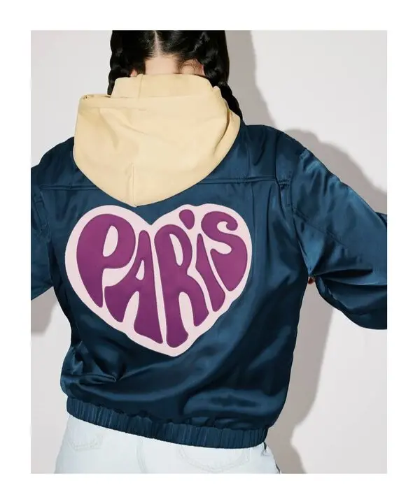 Kenzo Heart Patch Zip-up Jacket