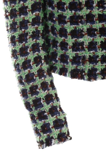 Etro Bouclé Jacket With Floral Buttons