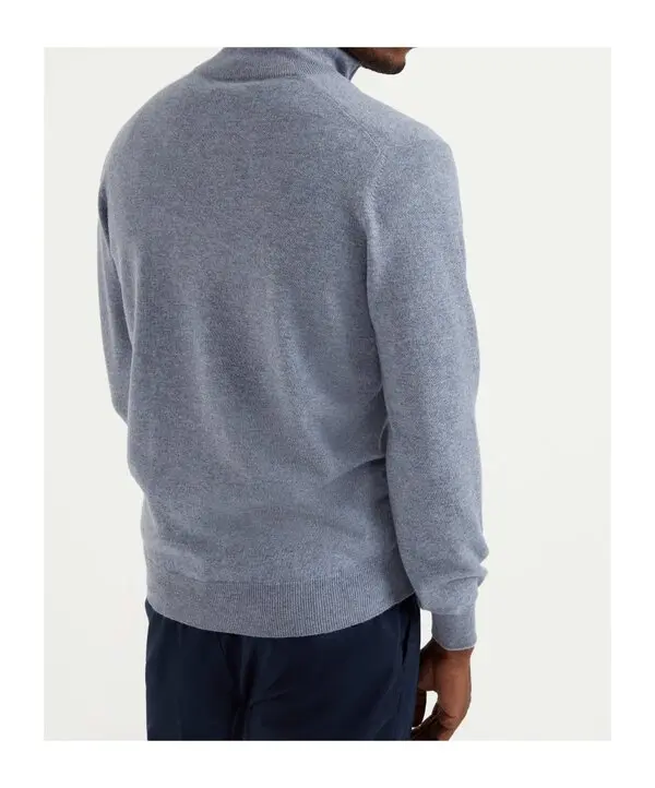 Brunello Cucinelli Funnel-neck Knitted Polo Shirt