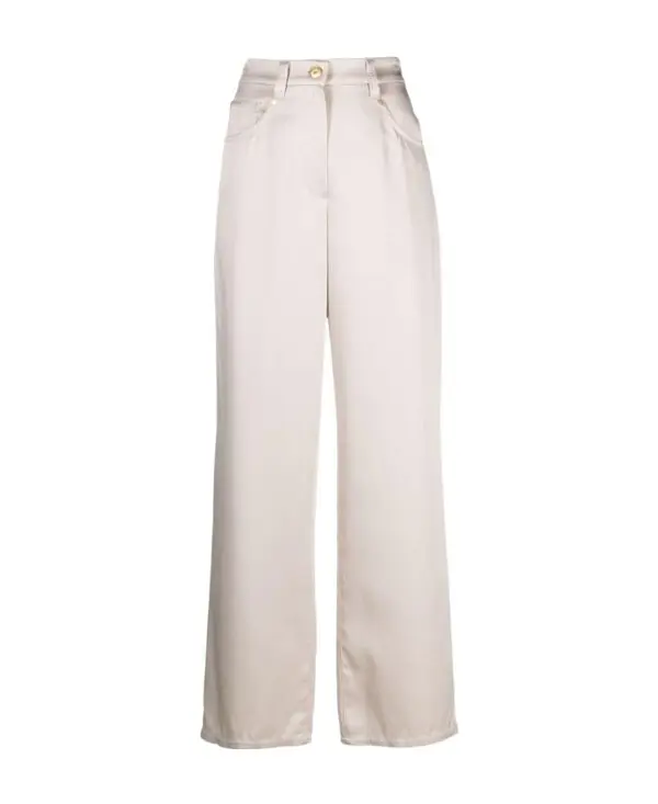 Brunello Cucinelli High-waisted Wide-leg Trousers