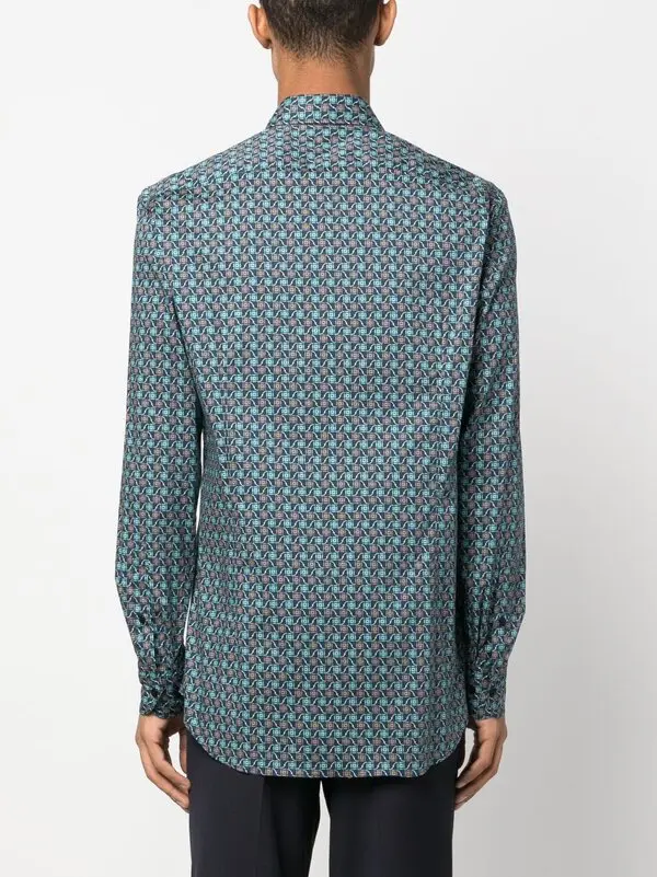 Etro Graphic Printed Buttoned Shirt