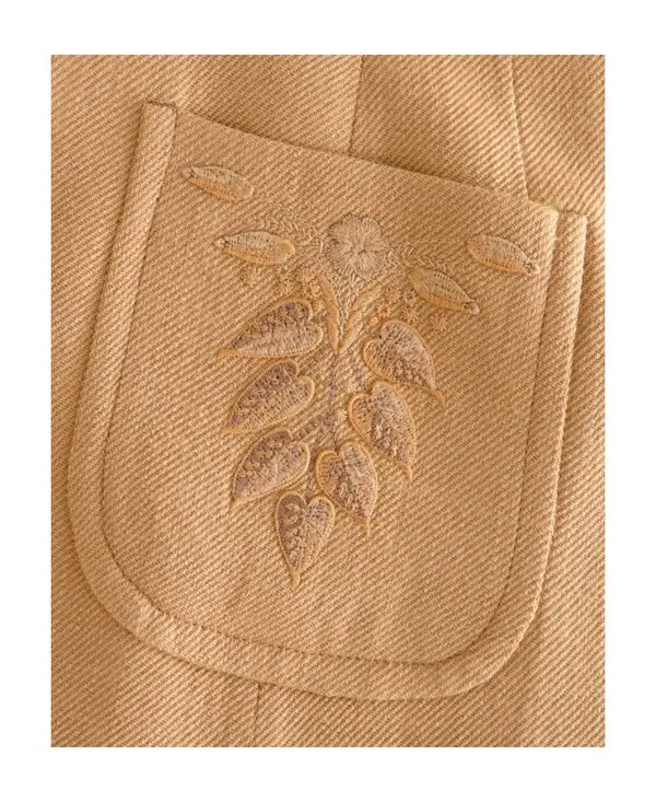 Etro Single Breasted Embroidered Detailed Blazer