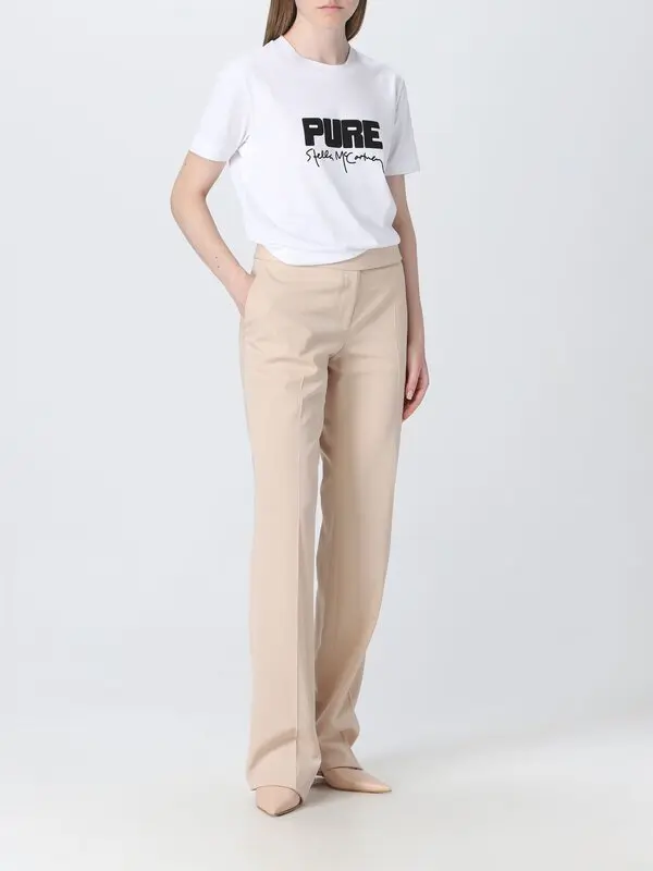 Stella McCartney Straight-leg Wool-blend Trousers