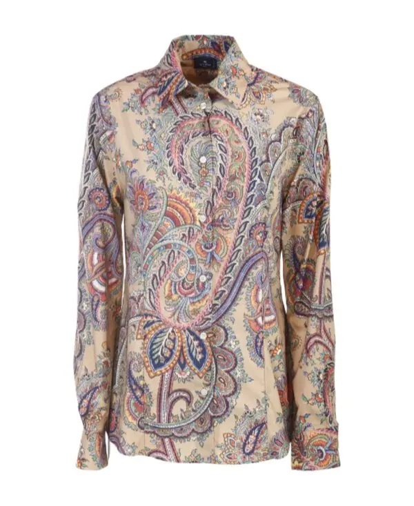 Etro Printed Cotton Shirt
