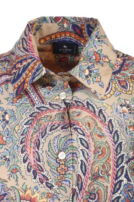 Etro Printed Cotton Shirt