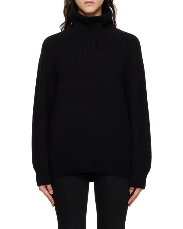 Khaite The Landen High Neck Knitted Jumper