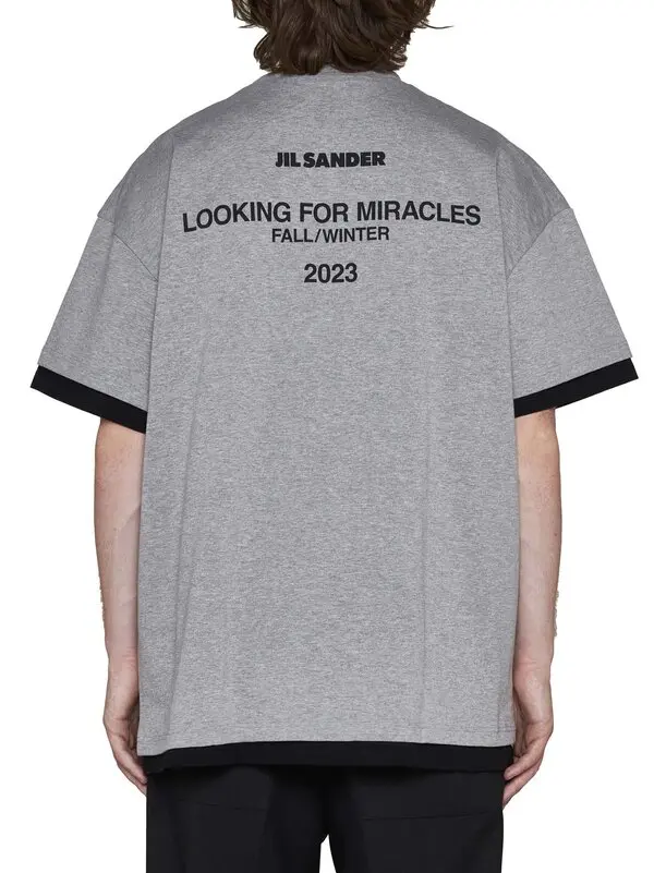 JIL SANDER Round-necked T-shirt