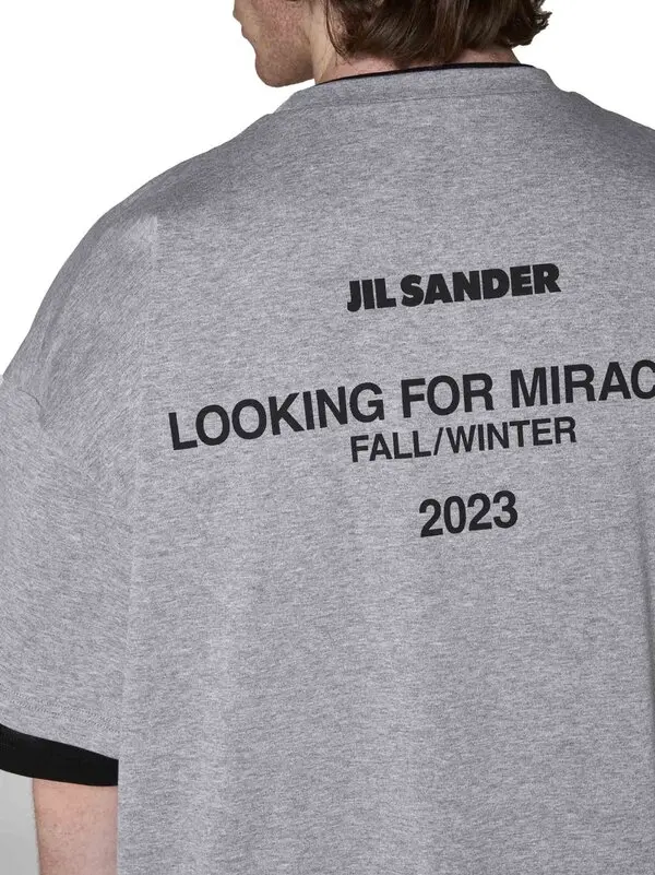 JIL SANDER Round-necked T-shirt