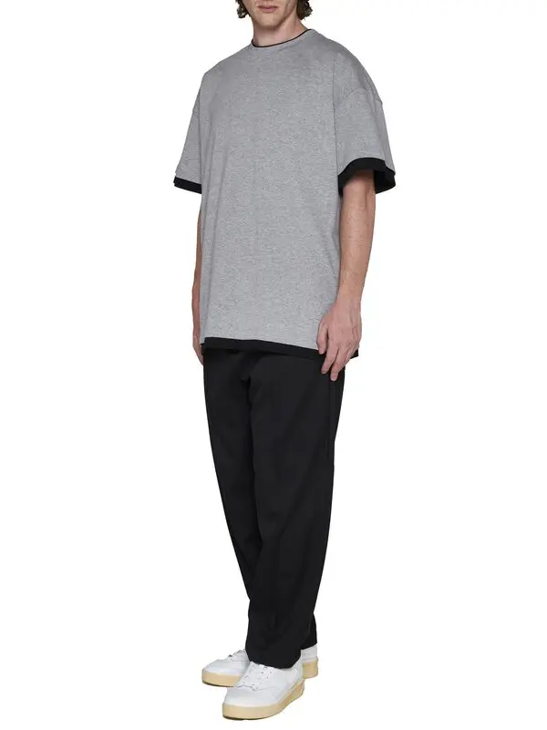 JIL SANDER Round-necked T-shirt