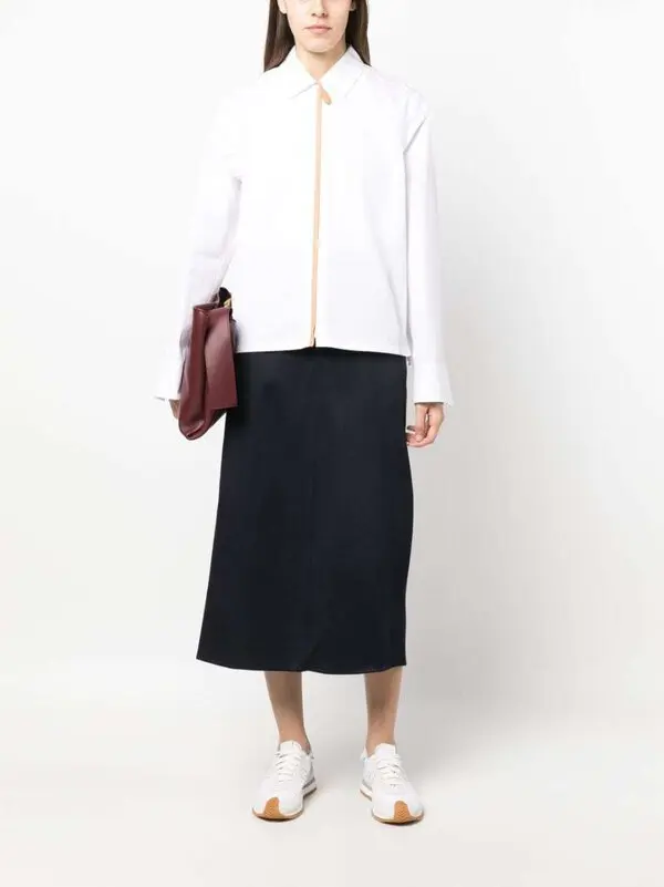 Brunello Cucinelli High-waisted Midi Skirt