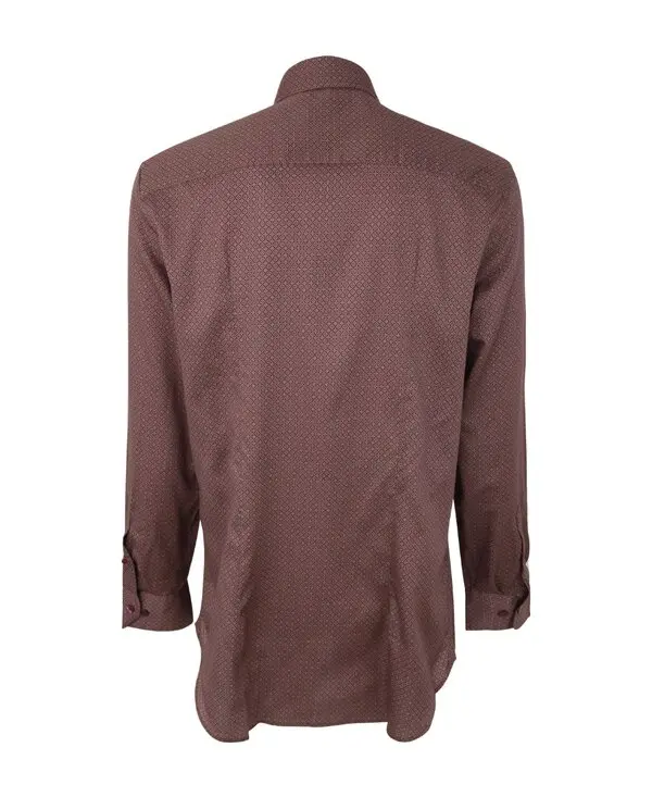 Etro Logo Embroidered Long Sleeved Shirt