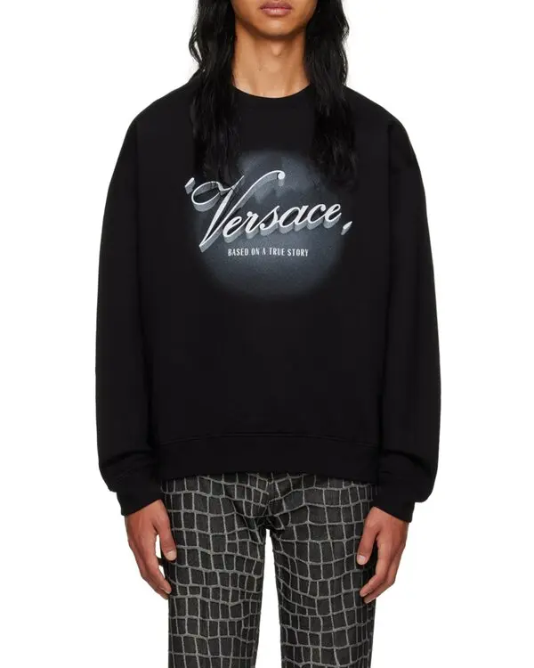 Versace Graphic-print Sweatshirt