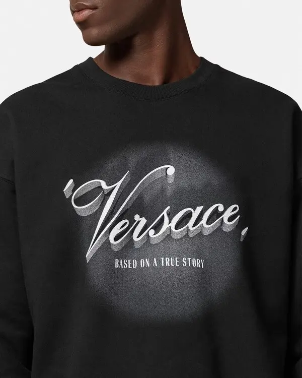 Versace Graphic-print Sweatshirt