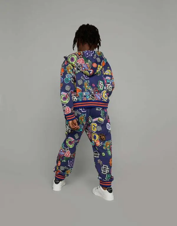 Dolce & Gabbana Sticker-print Track Pants