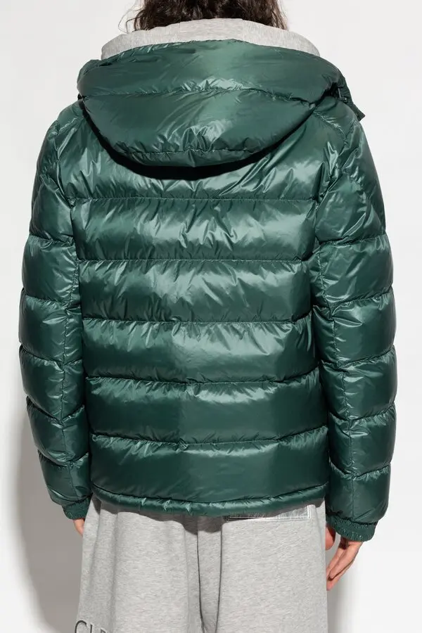 Moncler Wollaston Zip-up Padded Jacket - Green