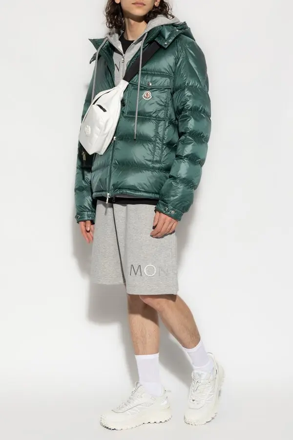 Moncler Wollaston Zip-up Padded Jacket - Green