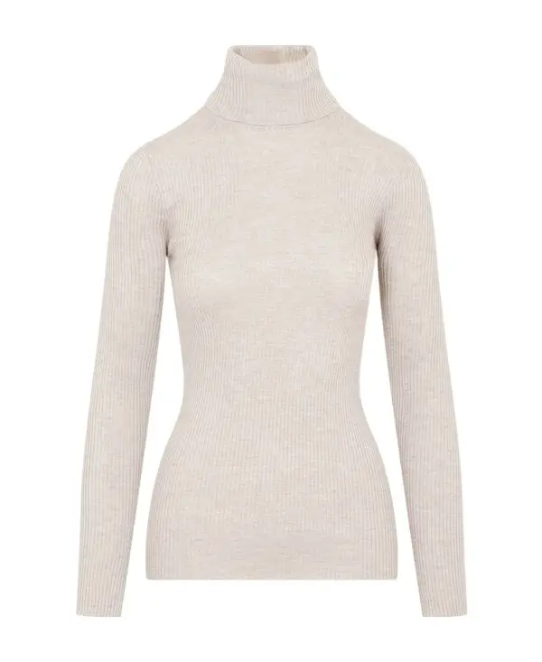 Brunello Cucinelli High-necked Long-sleeved Sweater