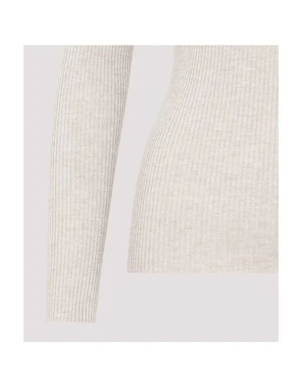 Brunello Cucinelli High-necked Long-sleeved Sweater