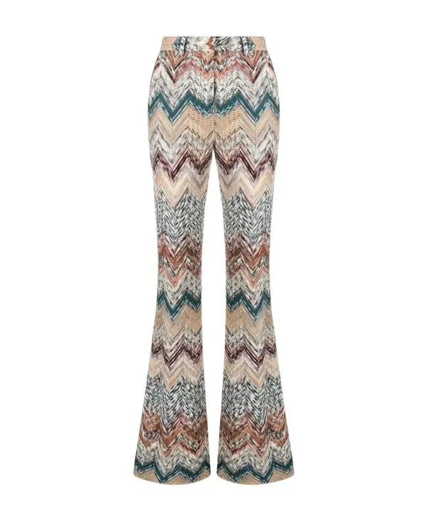 Missoni Zigzag Wide-leg Pants