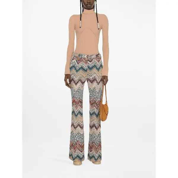 Missoni Zigzag Wide-leg Pants