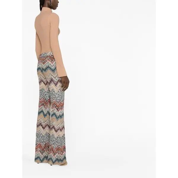 Missoni Zigzag Wide-leg Pants