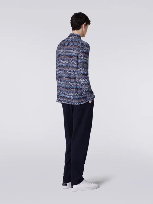 Missoni Chevron Printed Long-sleeved Shirt