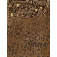 GOLDEN GOOSE Leopard Printed Skinny Jeans