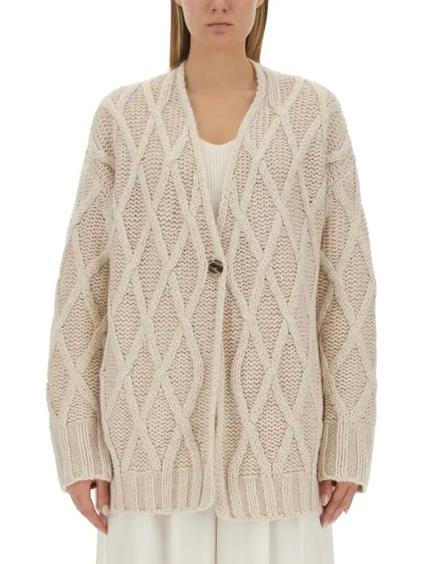 Fabiana Filippi V-neck Long-sleeved Sweater