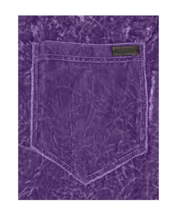 Saint Laurent Velvet Straight Leg Trousers