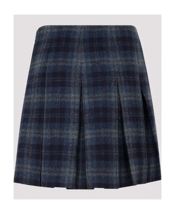 Fabiana Filippi Plaid Skirt