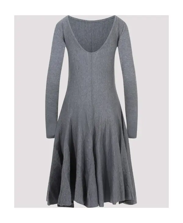Khaite The Dany Open-back Pleated Dress