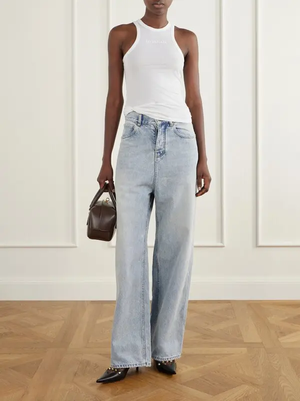 Balenciaga Le 7 Bowling Full-grain Leather Shoulder Bag - Brown