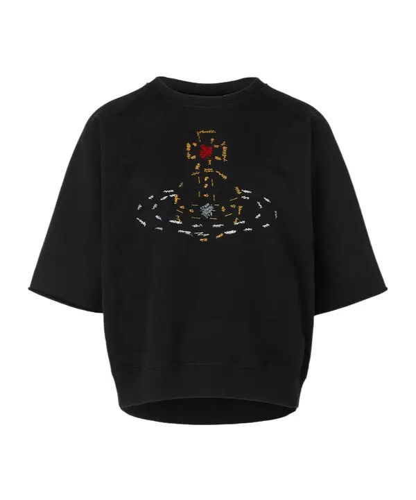 VIVIENNE WESTWOOD Oversized Embroidered Sweatshirt