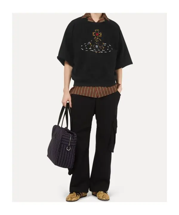 VIVIENNE WESTWOOD Oversized Embroidered Sweatshirt