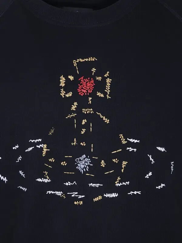 VIVIENNE WESTWOOD Oversized Embroidered Sweatshirt