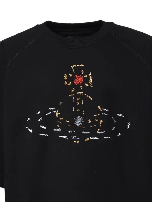 VIVIENNE WESTWOOD Oversized Embroidered Sweatshirt
