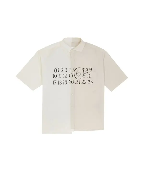 MAISON MARGIELA Asymmetric Poplin Shirt