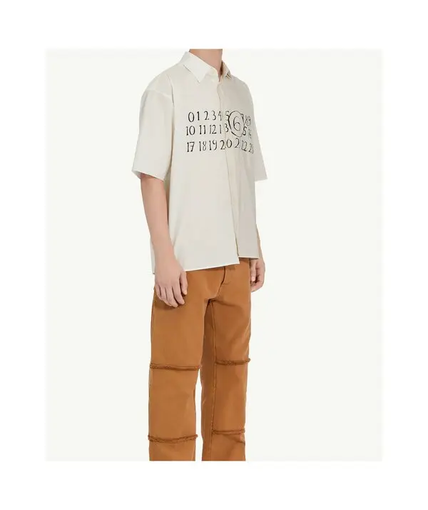 MAISON MARGIELA Asymmetric Poplin Shirt