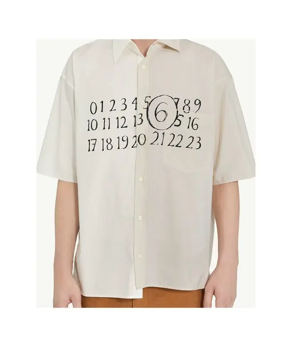 MAISON MARGIELA Asymmetric Poplin Shirt