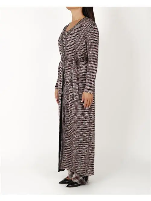Missoni V-neck Long-sleeved Knitted Cardigan